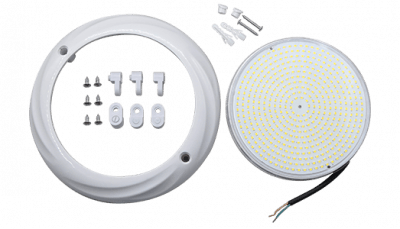 Resin Filled PAR56 Pool Light Bulb with Frame - Judeng Lighting